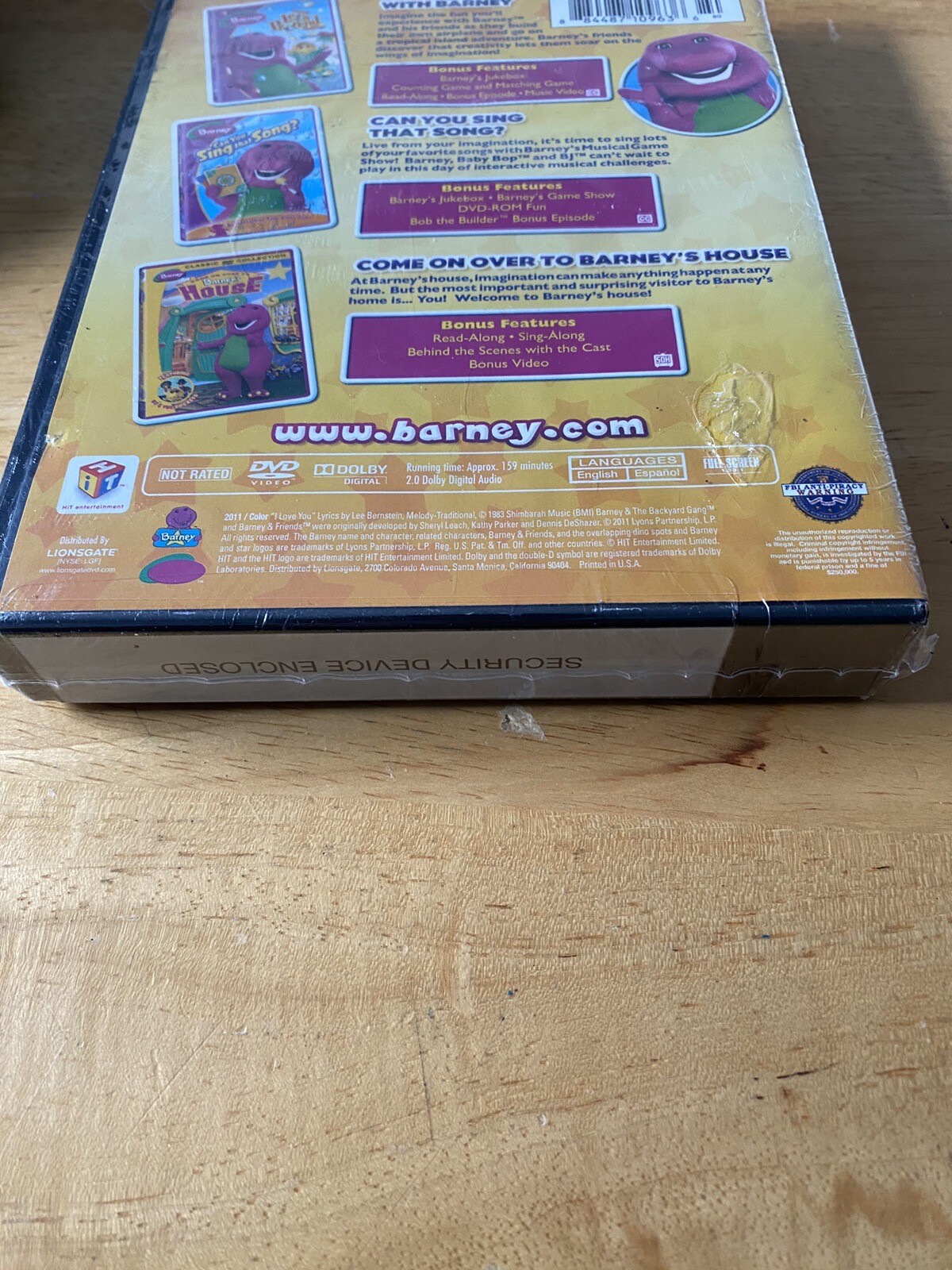 Barney: Play Date Pack (DVD, 2011, 3-Disc Set) for sale online | eBay