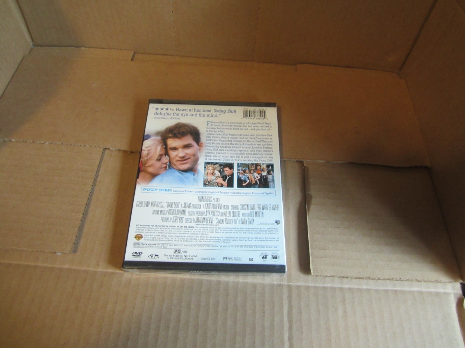 Swing Shift (DVD, 1984) Goldie Hawn Kurt Russell *** BRAND NEW ...