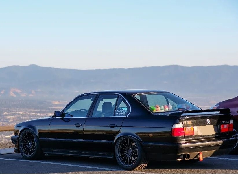 BMW E34 AC Schnitzer Trunk Spoiler Rear Wing E34 Heckspoiler | eBay