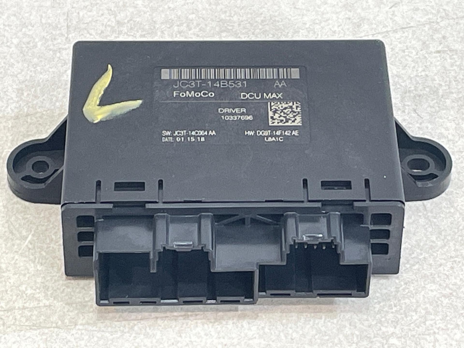 19 FORD F250 SUPER DUTY FRONT LEFT DRIVER DOOR CONTROL MODULE ...