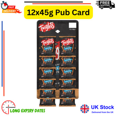 Jacob's Twiglets Original Handypack Snacks Pub Card 1x12x45g | eBay