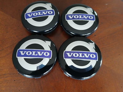 Volvo Silver Center Cap Set 31400452 S60 V70 XC70 S80 XC90 XC60 S40 V50 ...