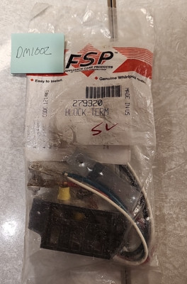 New Genuine OEM Whirlpool Dryer Terminal Block Kit 279320 | eBay