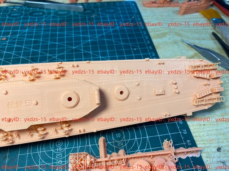 1/200 Uss Fletcher Class Destroyer(full Hull/waterline) 3d Printed Kits ...