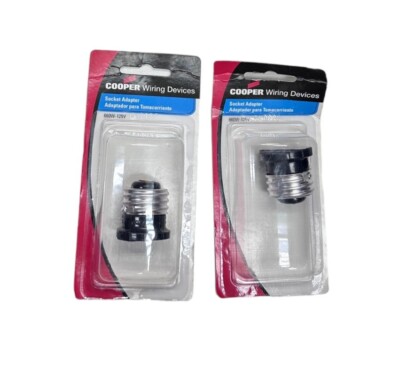 Cooper Socket Adapter 660W-125V (LOT OF 2) **SALE** | eBay