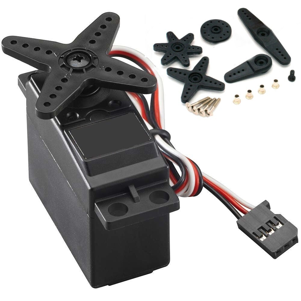 6.5kg High Torque Throttle Steering Servo Nitro RC Models Buggy | eBay UK