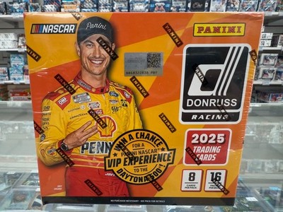 2025 Donruss NASCAR Racing HOBBY BOX 3 Autographs or Memorabilia ...