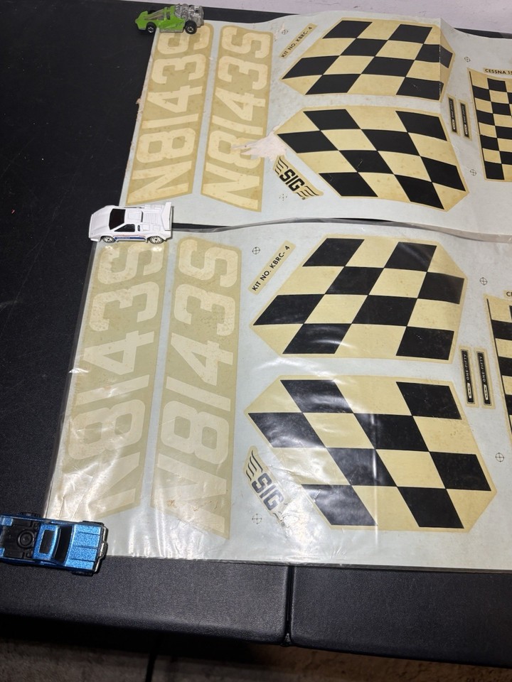 *DECAL SHEET* SIG KWIK BILT Cessna 150 - 65" Wingspan Stickers | eBay