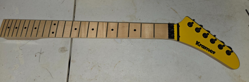 Sammy Hagar Van Halen OU812 Maple Floyd Guitar Neck Yellow fits Kramer ...