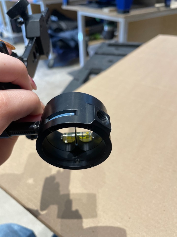 SPOT HOGG HOGG FATHER SIGHT, older version with wire indicator, working ...