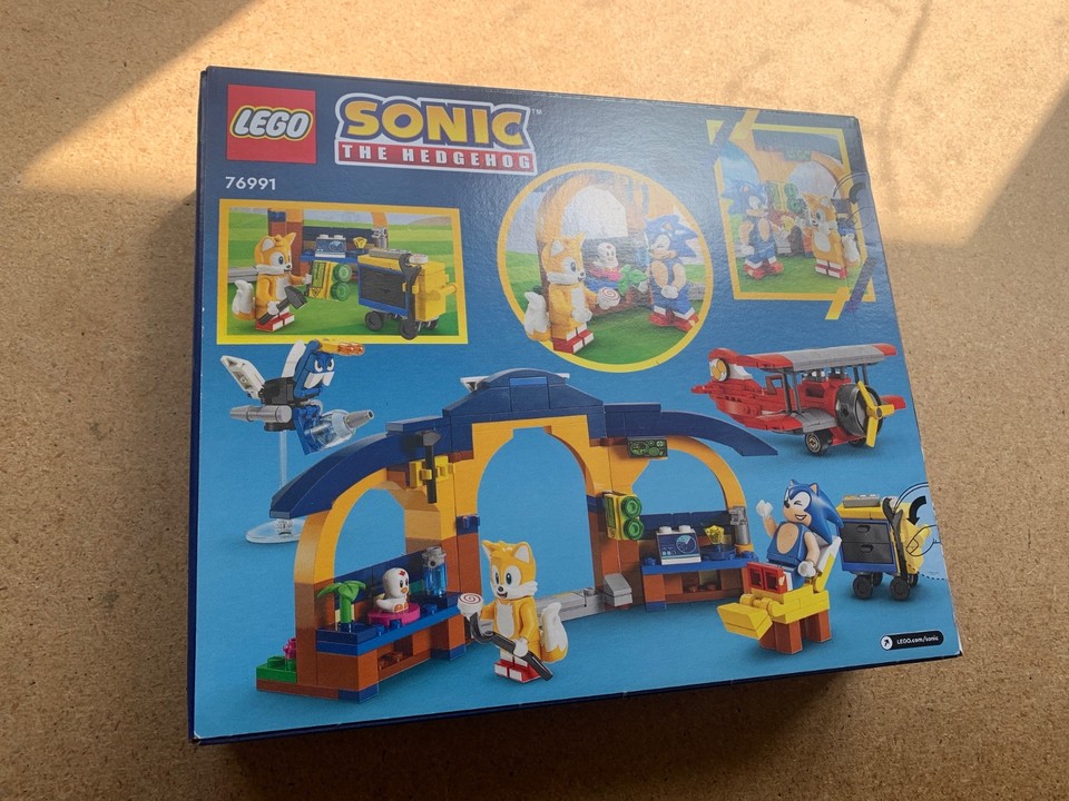 LEGO Sonic: Tails' Workshop and Tornado Plane (76991) | eBay