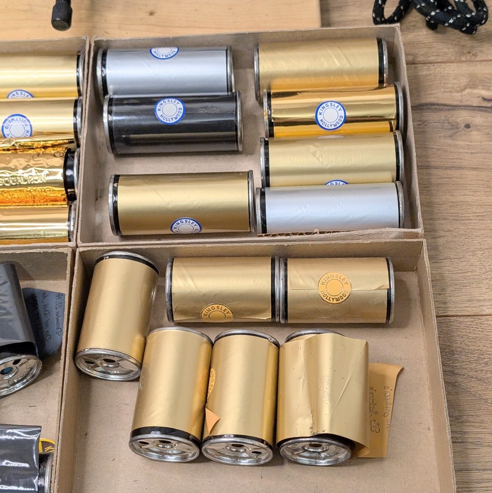 Kingsley M-50 Hot Foil Stamping Machine Print Emboss Monogram Press w ...