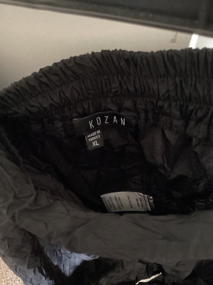 Kozan, Andi Pants, Women’s Black, XL, Parachute Fabric | eBay