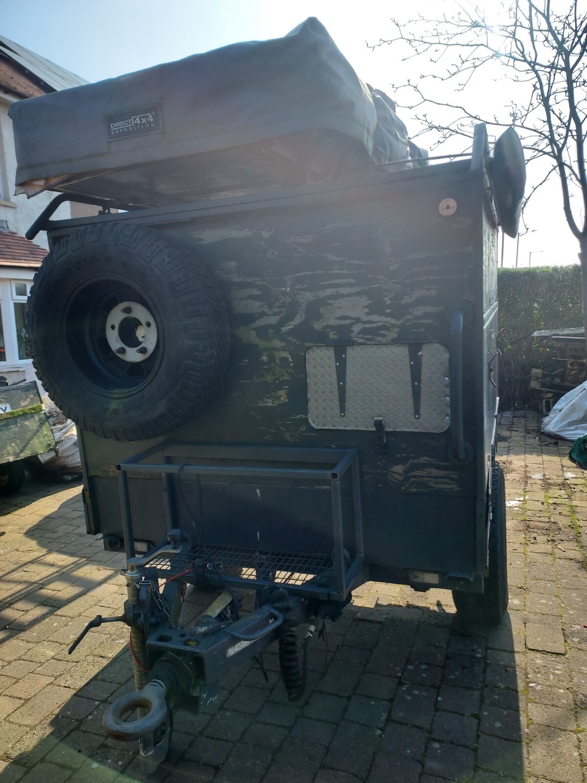 Sankey Wide Track Off Road 4x4 Expedition Trailer ex Army Field Kitchen ...