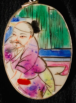 MING, CHING, QING DYNASTY AUTHENTIC PORCELAIN POTTERY SHARD PENDANT ...