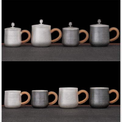 Sterling Silver Tea Cup 999 Ag Tea Cups With Lid Handmade 100% 999 ...