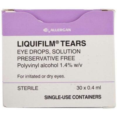 Liquifilm Tears Preservative Free Eye Drops 30x0.4ml | eBay UK