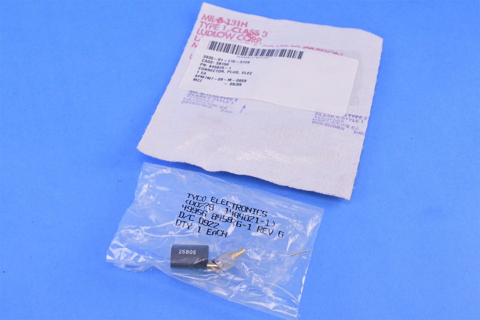 Tyco SMA RF Microwave Connector for use w/ RG180/U Coax Part # 1484021 ...