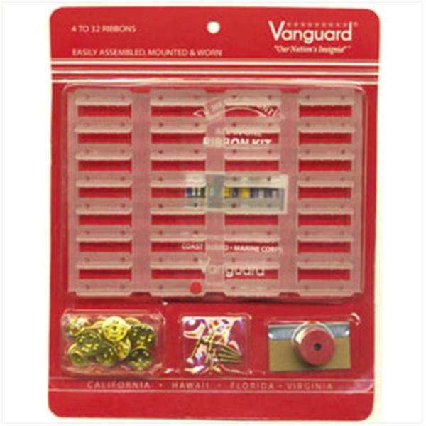 USMC Marine Corps Uniform Ribbon Rack Custom Mounting Kit Vanguard up ...
