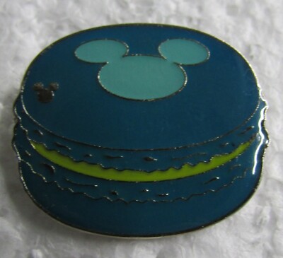 DISNEY 2017 TRADING PIN HIDDEN MICKEY 3 OF 5 TEAL BLUE MACARONS | eBay