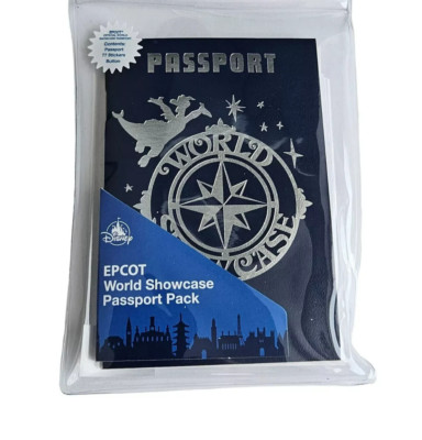 Disney Parks Epcot World Showcase Figment Passport Pack Button ...