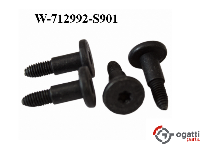 Ford F-150-250-350 Tailgate Cover Screws Bolts Kit-4 | W712992S901 ...