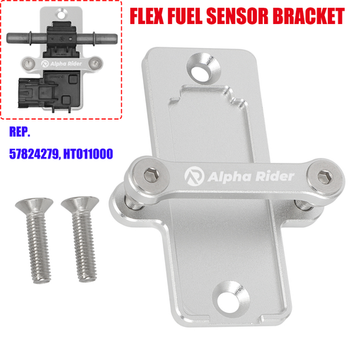 FLEX FUEL SENSOR BRACKET FOR GM ETHANOL MOUNT 30-2200 BILLET 57824279 ...