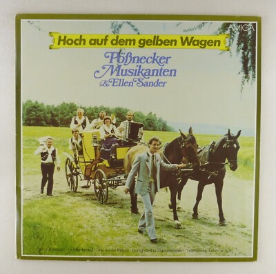 12" LP Vinyl - Pößnecker Musikanten & Ellen Sander – Hoch Auf Dem G ...