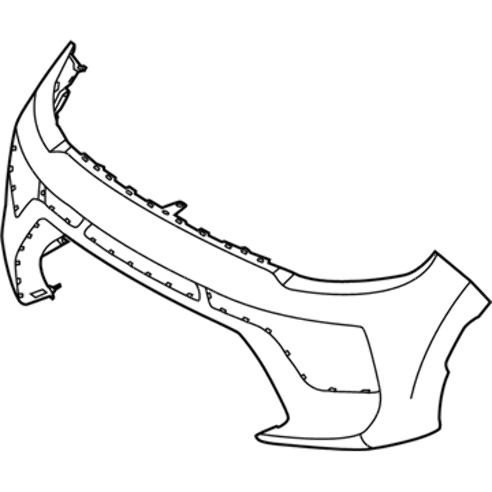 Genuine Kia OE Cover-Fr Bumper Upr 86511-K0500 for sale online | eBay