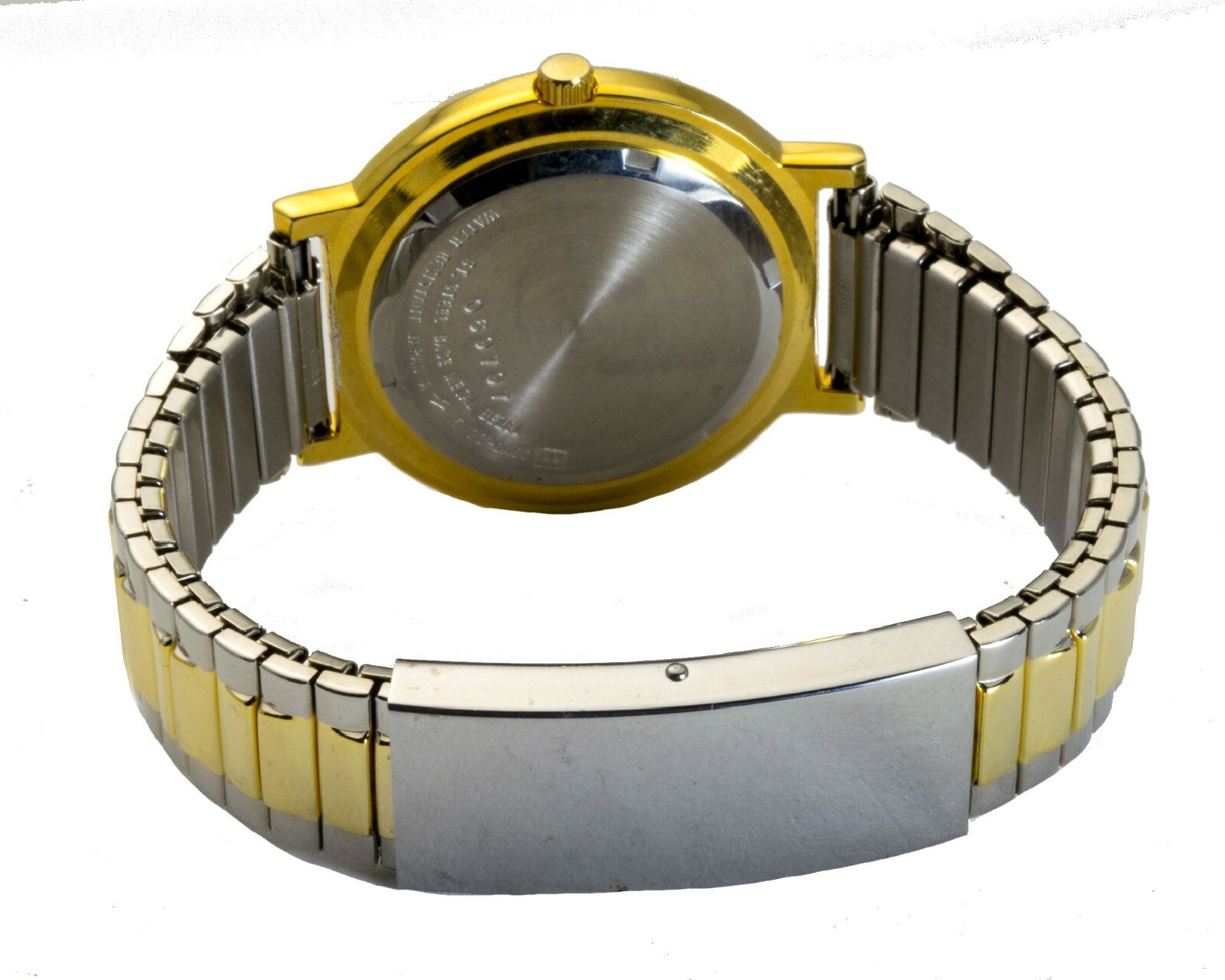 SWANSON:STAINLESS STEEL ADJUSTABLE METAL STRETCH BAND QUARTZ WATCH | eBay