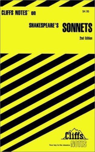 Cliffsnotes on Shakespeare's Sonnets - 9780764586170, paperback, Carl ...