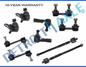 10pc Complete Front & Rear Suspension Kit for Toyota Corolla 1996 ...