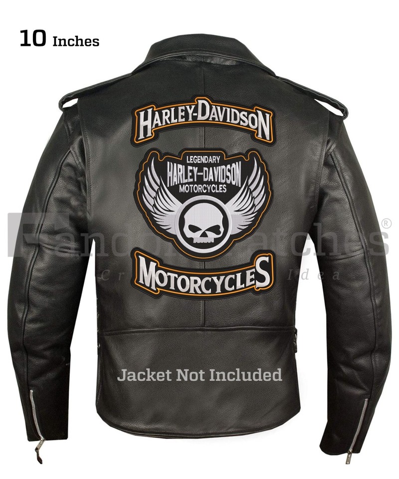 Harley Davidson Embroidery Patches Harley Legendary Patches Harley ...