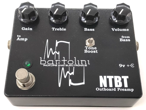 Bartolini NTBT Outboard Preamp Bass Effect Pedal | eBay