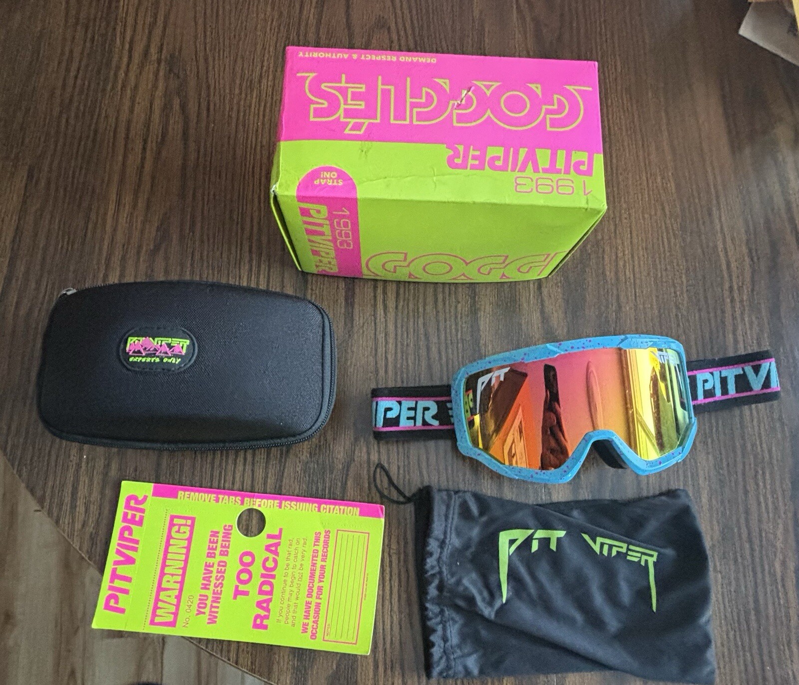 Pit Viper Goggles With Original Packaging | eBay