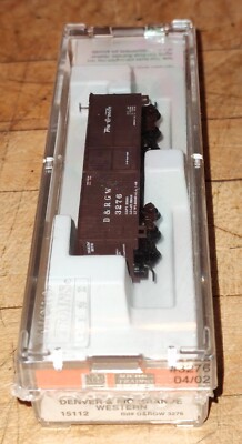 Nn3 Scale Micro Trains MTL 15112 D&RGW Box Car 3276, New Old Stock | eBay
