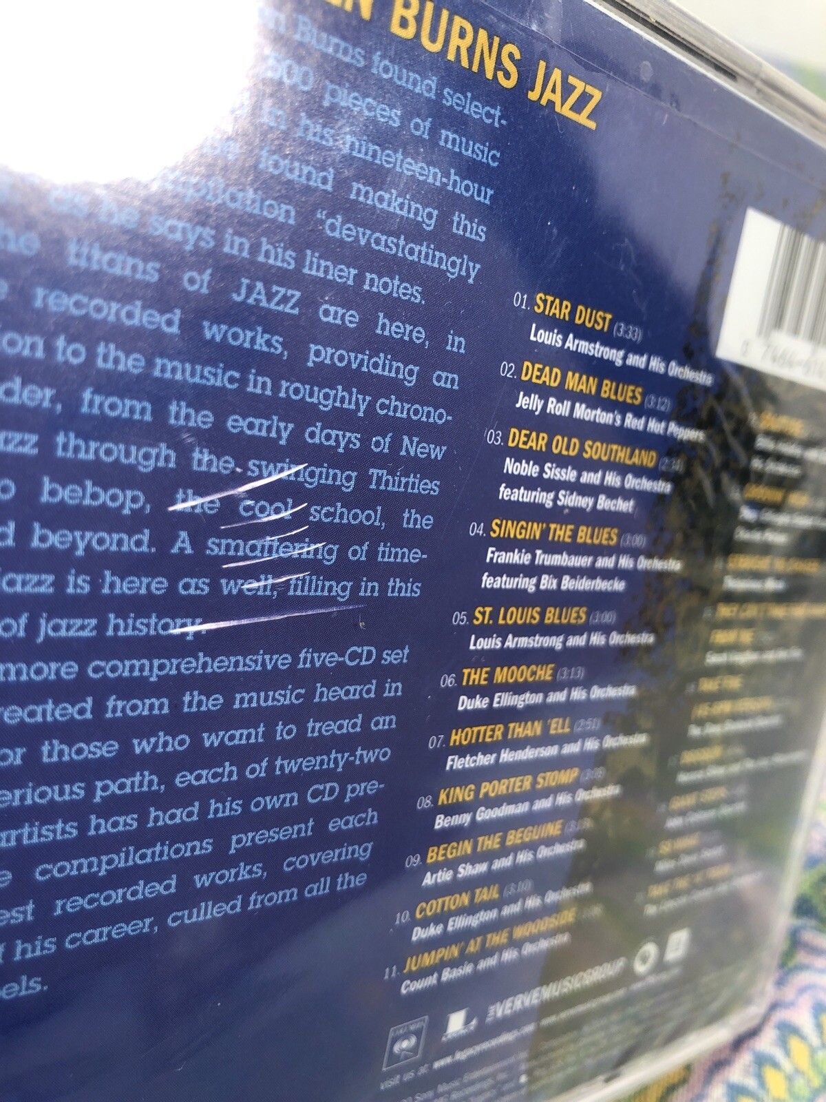 The Best of Ken Burns Jazz by Various (CD, 2000) for sale online | eBay