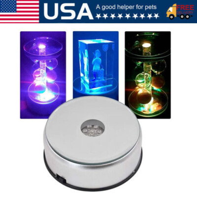 360° Electric Motorized Rotating Display Stand Jewelry Photography Show ...