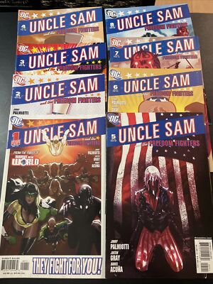 Uncle Sam and the Freedom Fighters 1-8 complete, 2006, Palmiotti, Gray ...