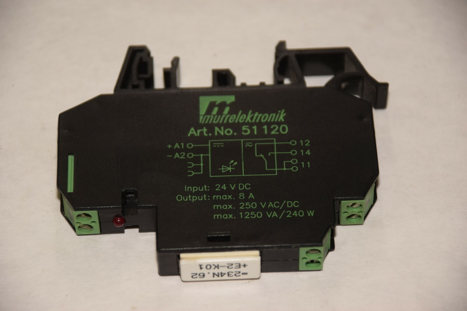 MURRELEKTRONIK 51 120 51120 24V 8A 250V AC/DC 1250 VA / 240W RELAY | eBay