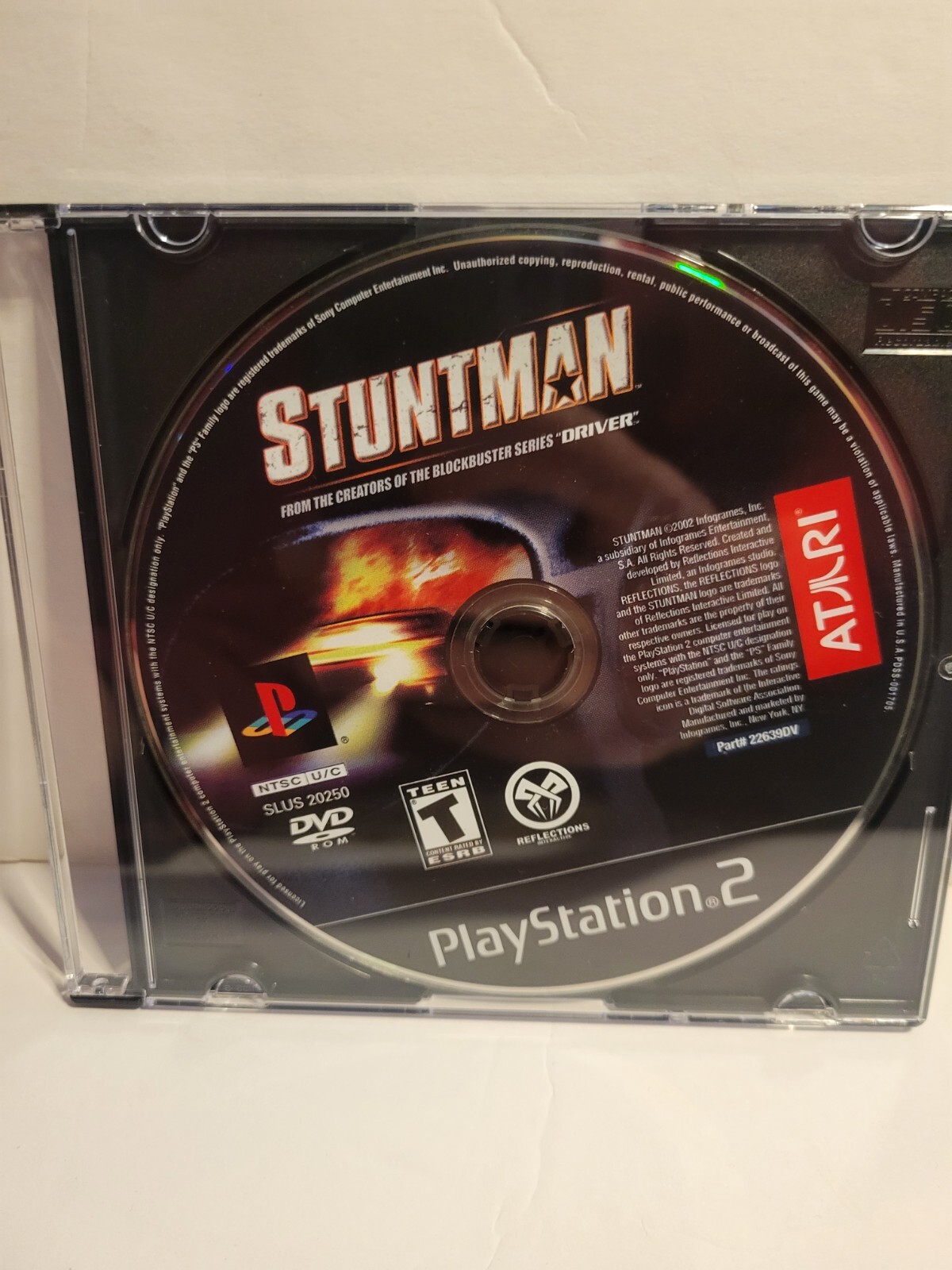 Stuntman (Sony PlayStation 2, 2002) (disk only) 742725226395| eBay