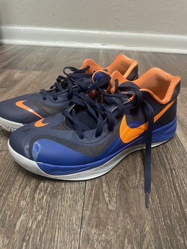 Nike Zoom Hyperfuse 2012 Low Blackened Blue/Bright Citrus | eBay