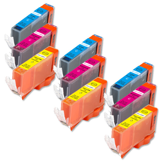 Ink Cartridges Compatible for PGI-220 CLI-221 Canon Pixma MP640 MX870 ...