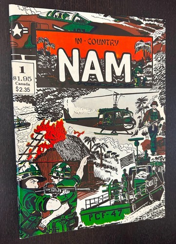 IN COUNTRY NAM #1 (Survival Art Comics 1986) -- Independent Military ...