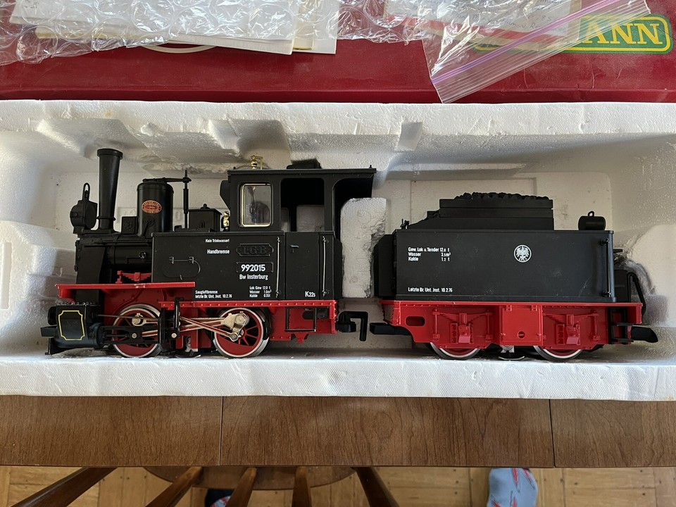 LGB 2015D G Insterburg Steam Locomotive & Tender | eBay