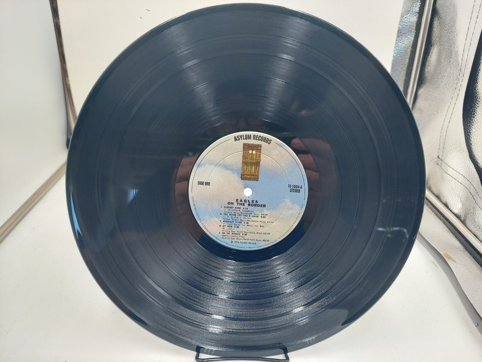 Eagles On The Border LP Record 1974 1st Textured Ultrasonic Clean VG+ ...