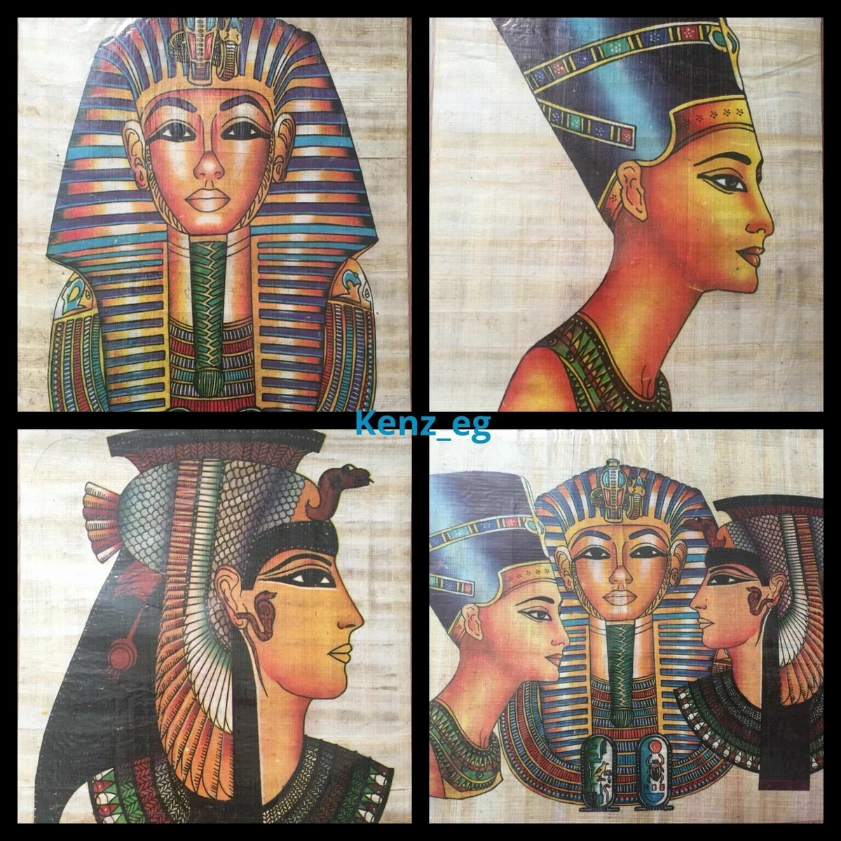 King Tut Cleopatra Nefertiti
