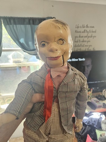 Antique Vintage Charlie McCarthy Ventriloquist Dummy Doll Composition ...