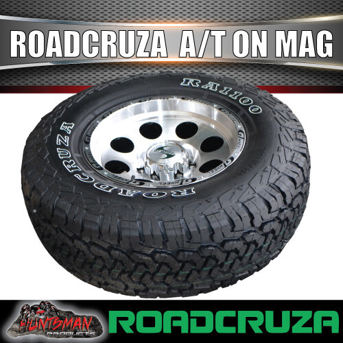 15x8 GT Alloy Mag Wheel 6/139.7 PCD & 31X10.5R15 Roadcruza A/T Tyre 31 ...