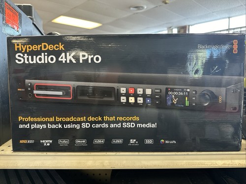 Blackmagic Design Hyperdeck Studio 4K Pro | eBay